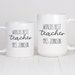 Personalised Teacher Mug End of Year Teacher Gift Teacher - Etsy UK