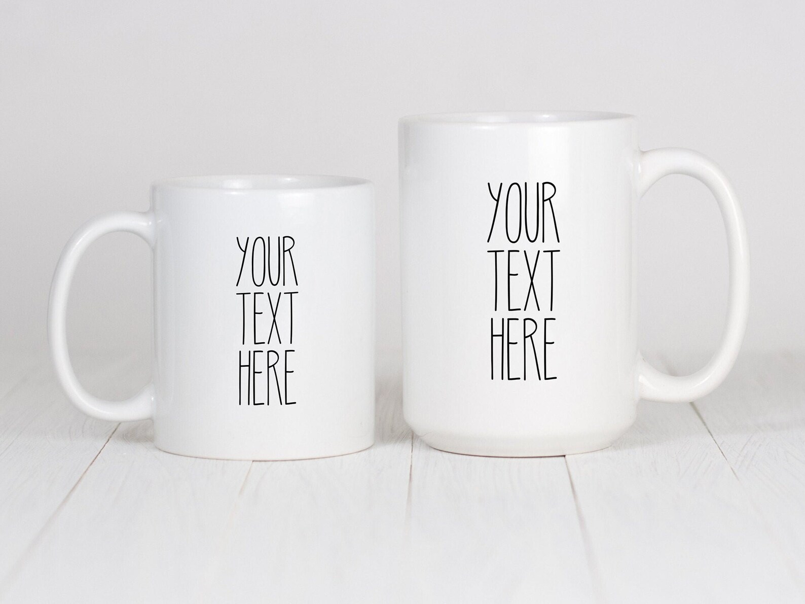 Custom Text Mug Your Text Here Mug Personalised Text Mug - Etsy UK