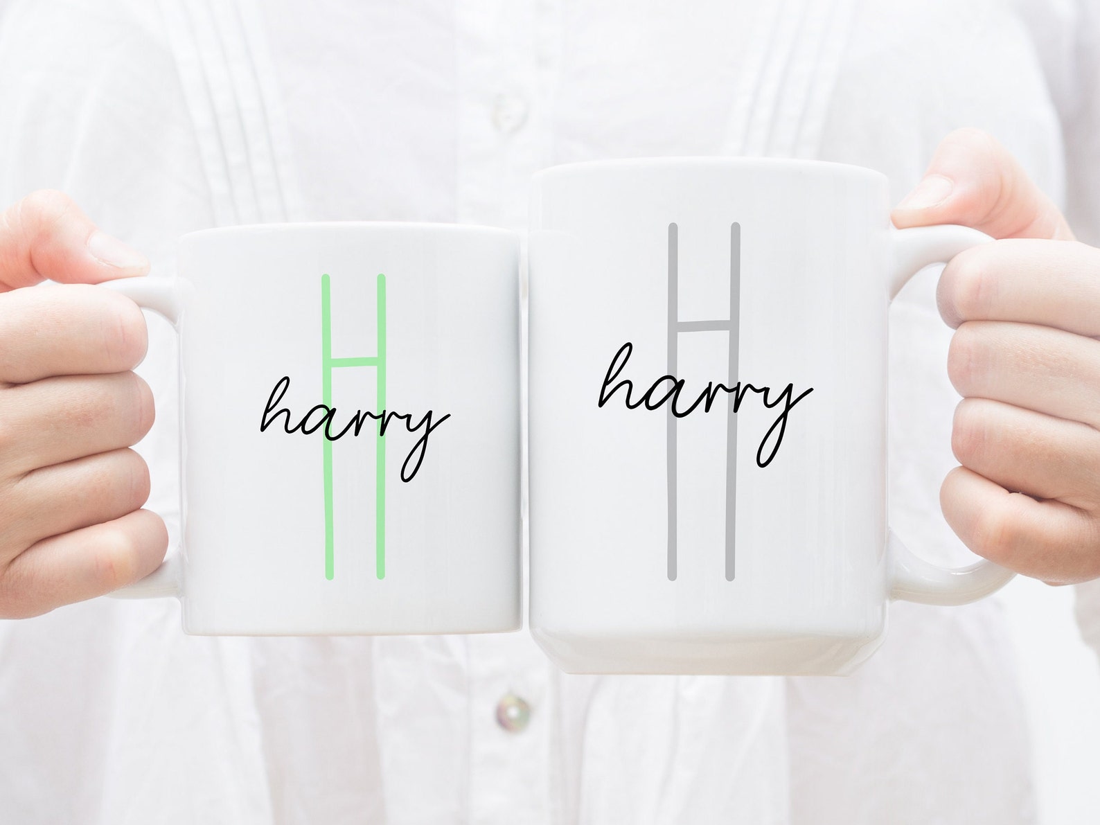 Personalised Initial Mug Custom Name Mug Large Letter Mug - Etsy UK