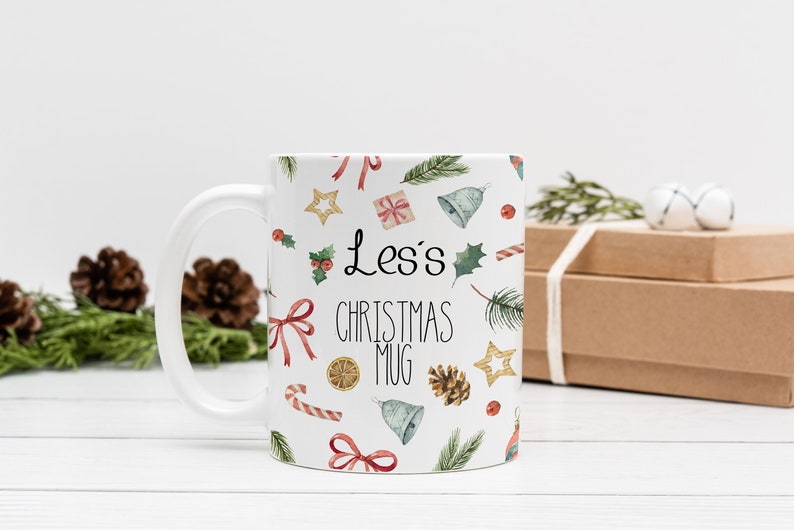 Personalised Christmas Mug Custom Christmas Coffee Mug - Etsy