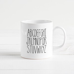 Custom Text Mug, Your Text Here Mug, Personalised Text Mug, Custom ...