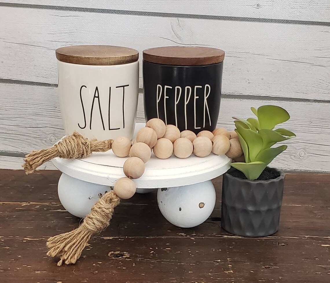 Wood Riser Farmhouse Decor Rustic Tray Rae Dunn - Etsy