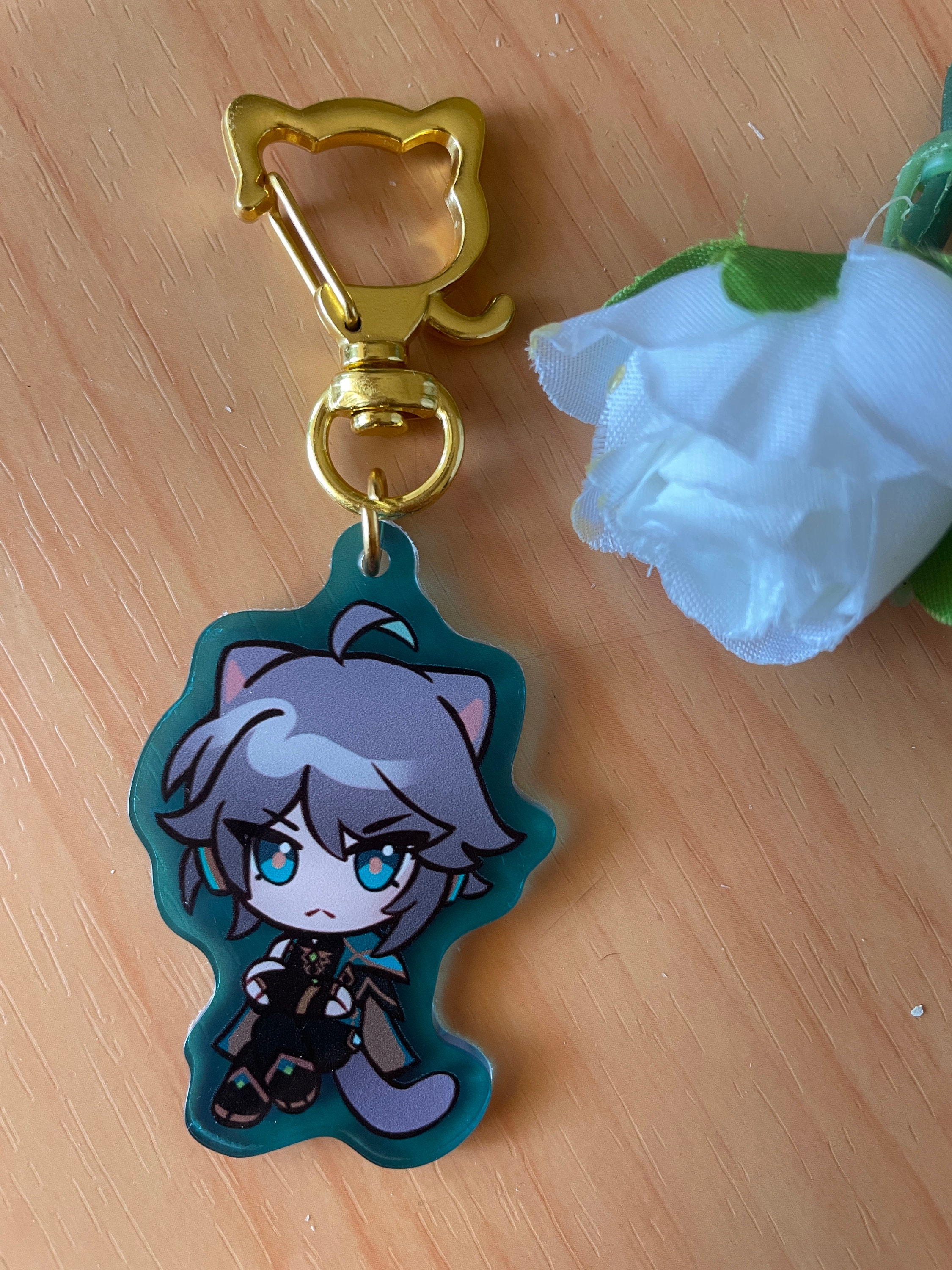 Genshin Impact Sumeru Catboy Charms 2 Acrylic Charm 2 - Etsy