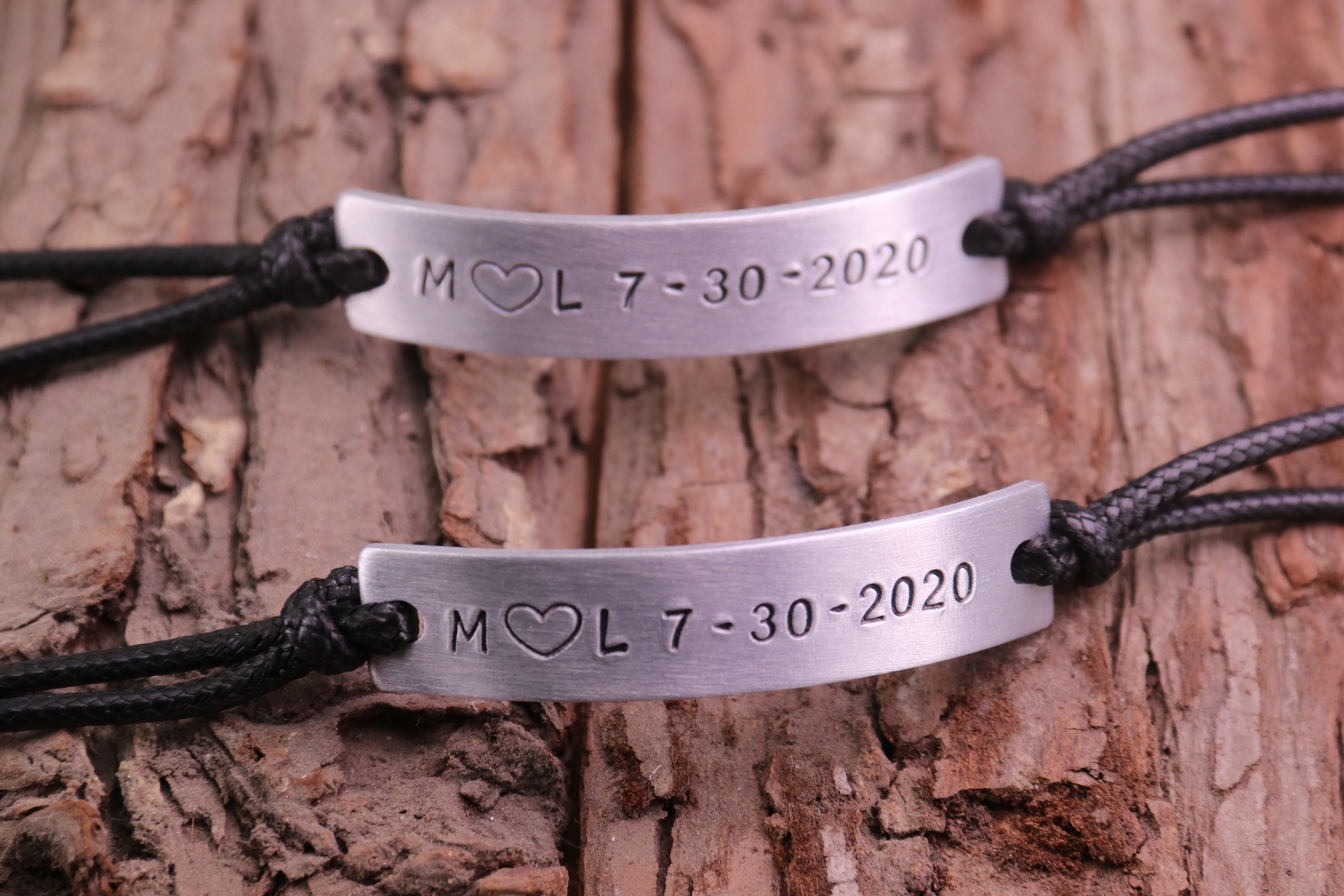 Personalized Couples Bracelet Couple Bracelet Set Matching - Etsy
