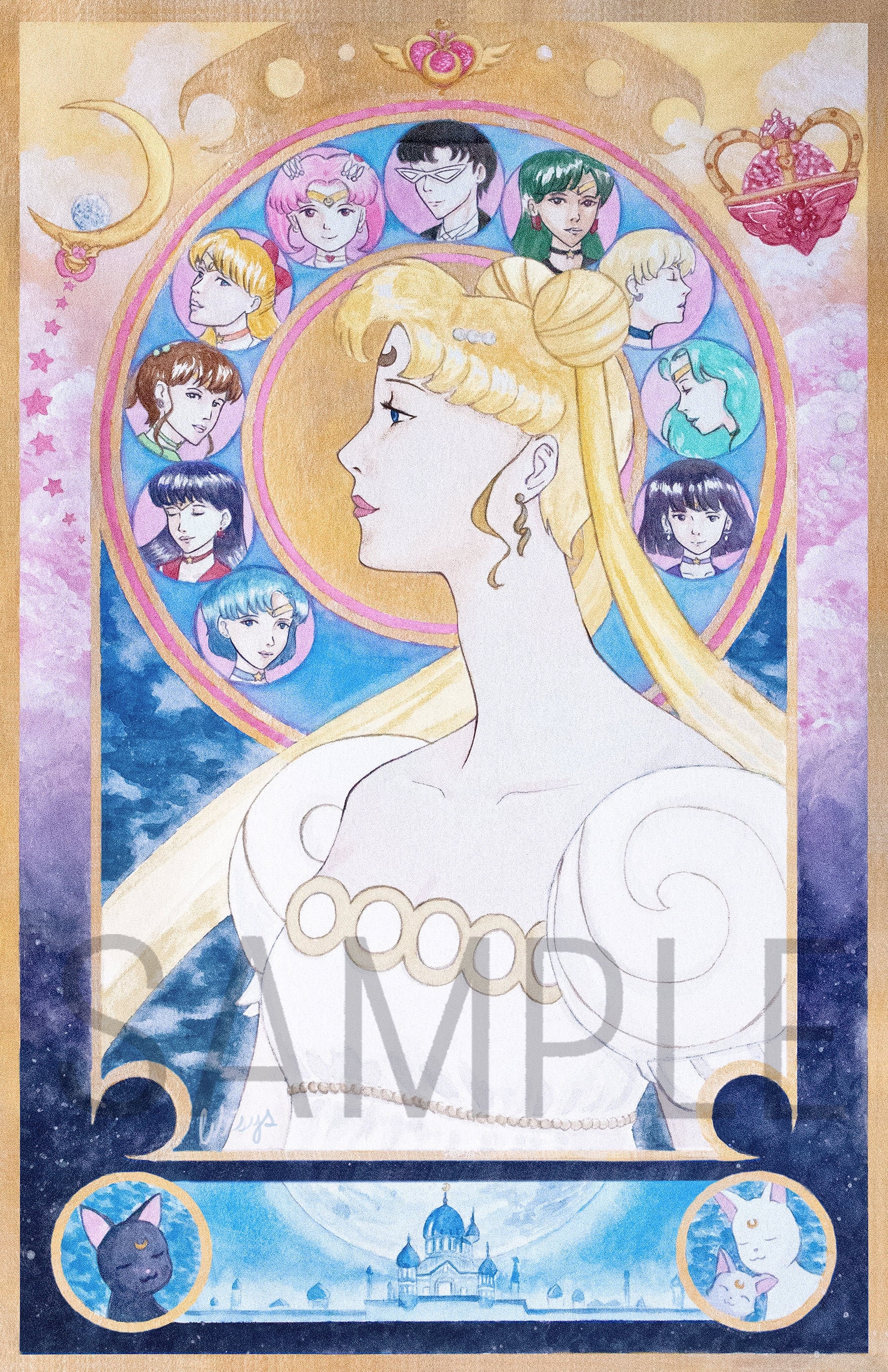 Sailor Moon Zodiac - Etsy