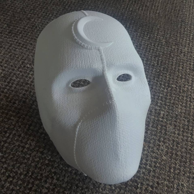 Mr. Knight Moon Knight Helmet 3D Print Digital STL File Moonknight Mask ...
