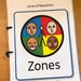 Zones of Regulation Feelings and Activities Book - Etsy