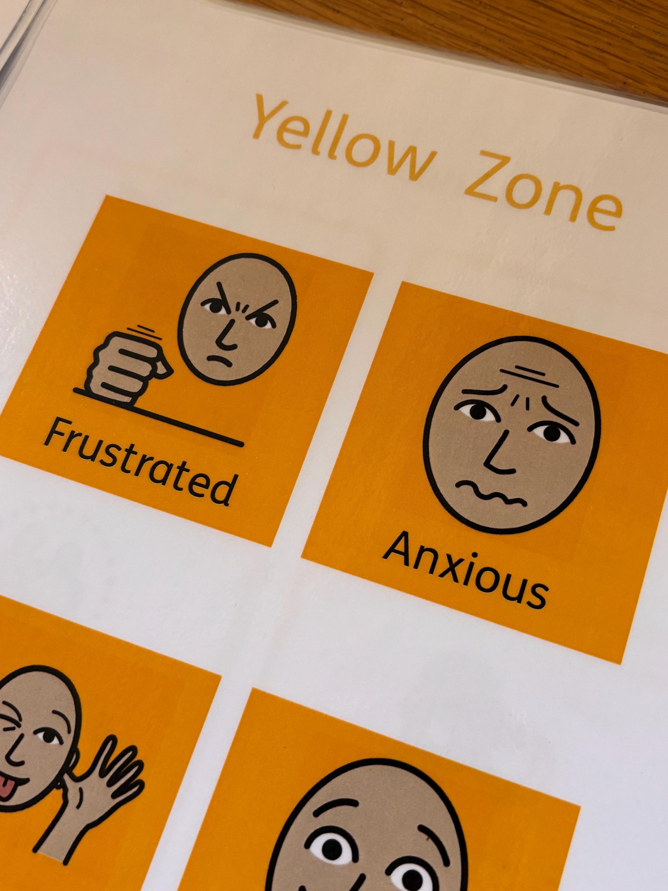 Zones of Regulation Feelings and Activities Book - Etsy