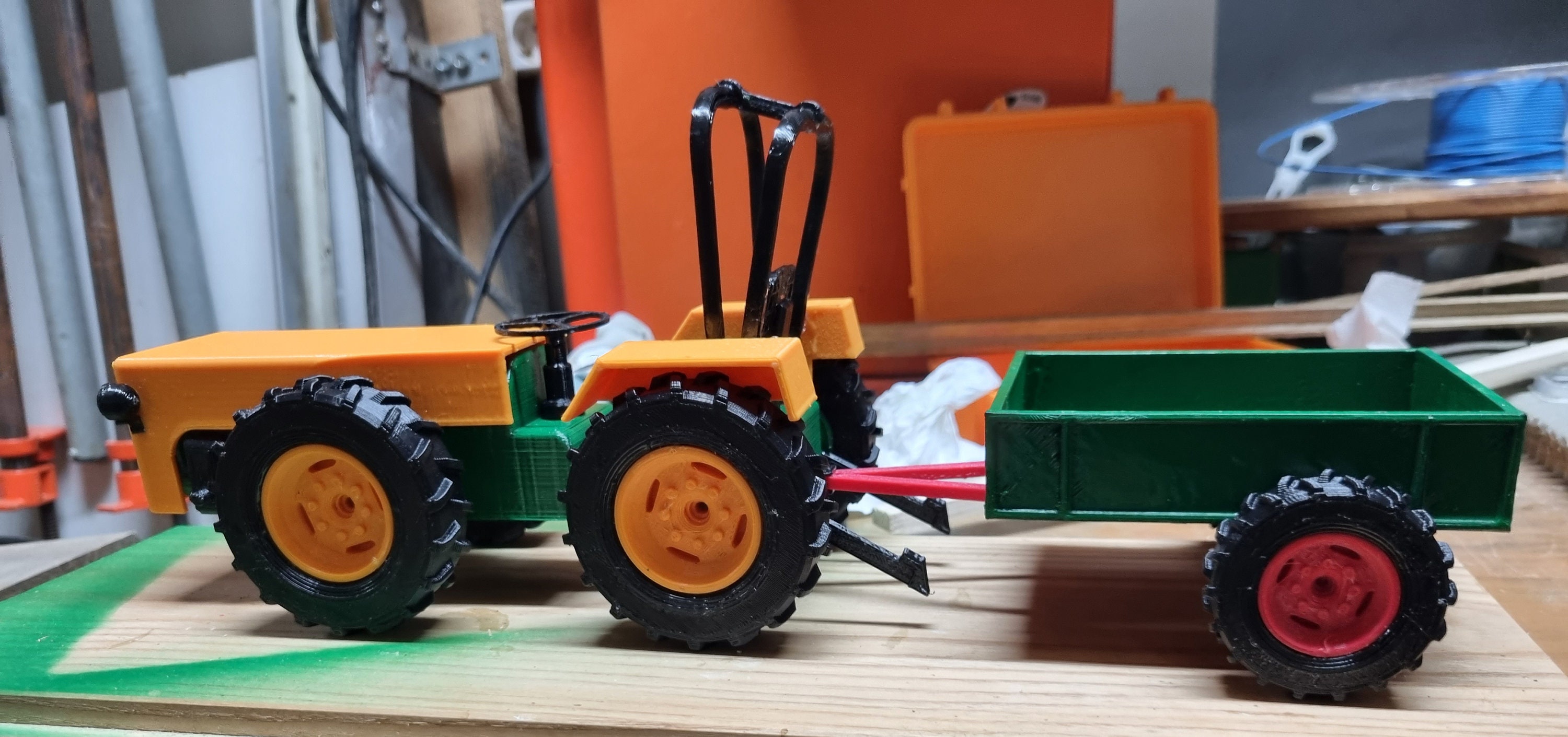 3D Printed Tractor - Tomo Vinkovic - Ex Yugoslavia - Etsy