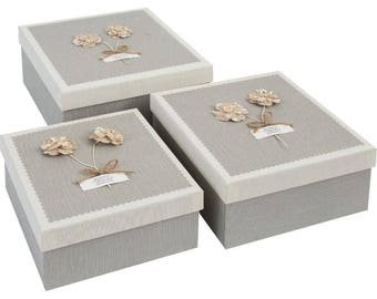 Square gift box | Etsy