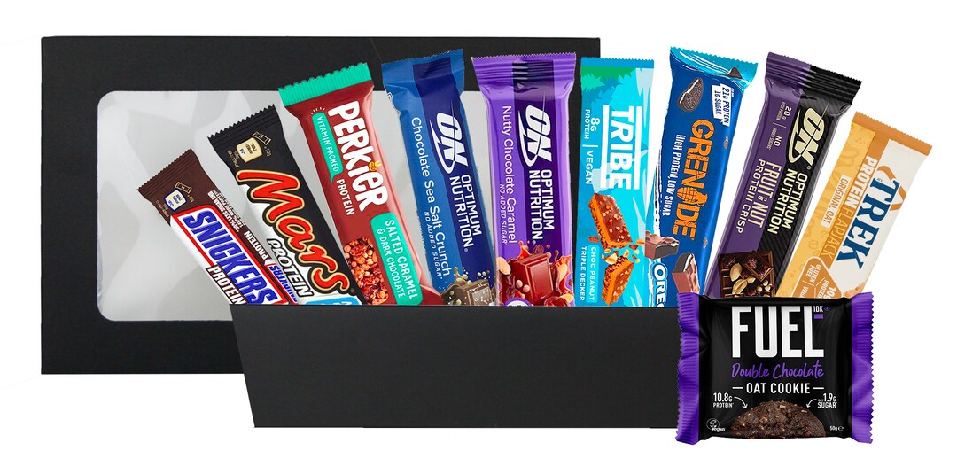 Luxury Gift Hamper, Protein Bars Gift Box Present for All Occasions ...