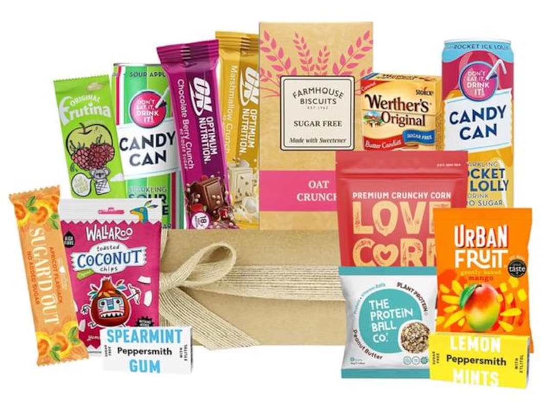The Ultimate Sugar-free Gift Set Hamper Present for Health Conscious ...