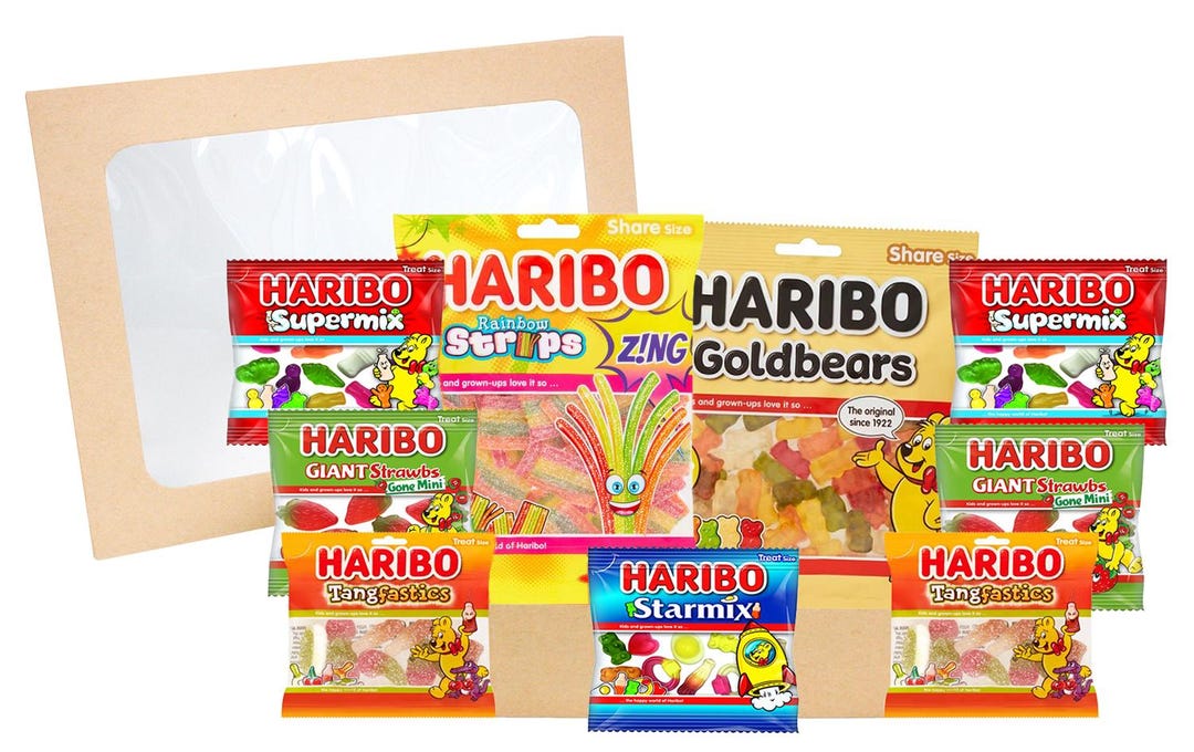 Fun Sweet Gummy Treats Gift Hamper Box for Kids & Adults | Perfect for ...