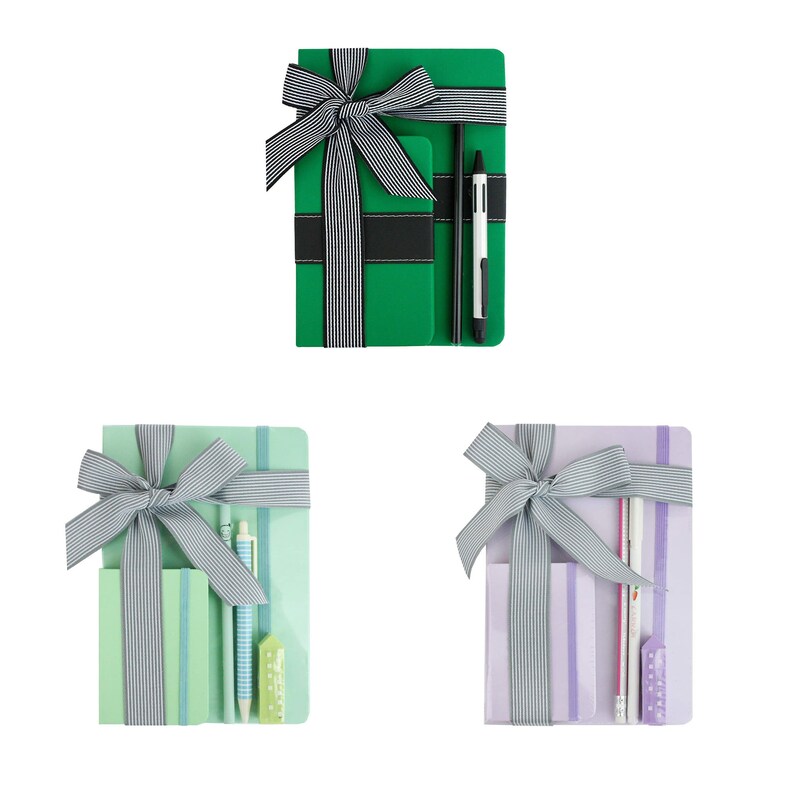 Cool Stationery Unique Gift Set With Pastel A5 and A7 Notebook - Etsy