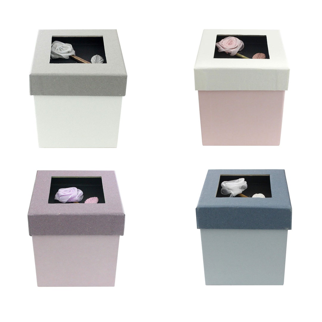 Rigid Luxury Square Shaped Presentation Gift Box, 11.5 X 11.5 X 9.5 Cm ...