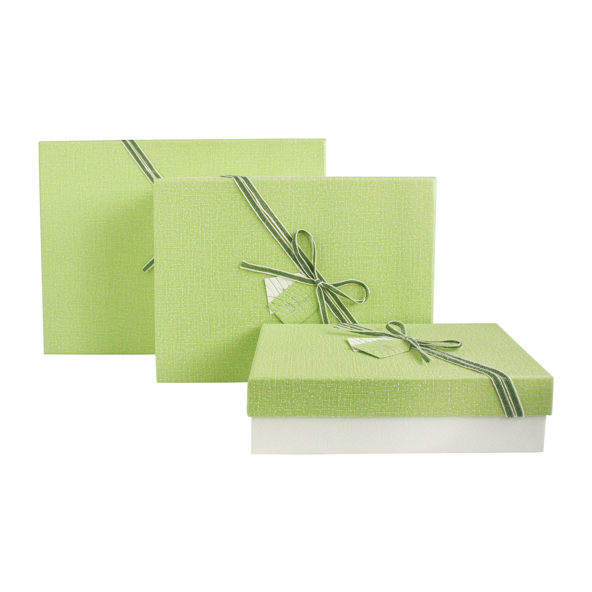 Set of 3 Rigid Luxury Rectangle Presentation Gift Box Cream | Etsy