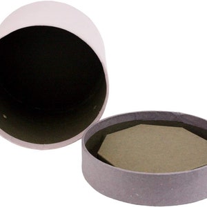Rigid Luxury Round Shaped Presentation Gift Box , 13.8 X 8.5 Cm ...
