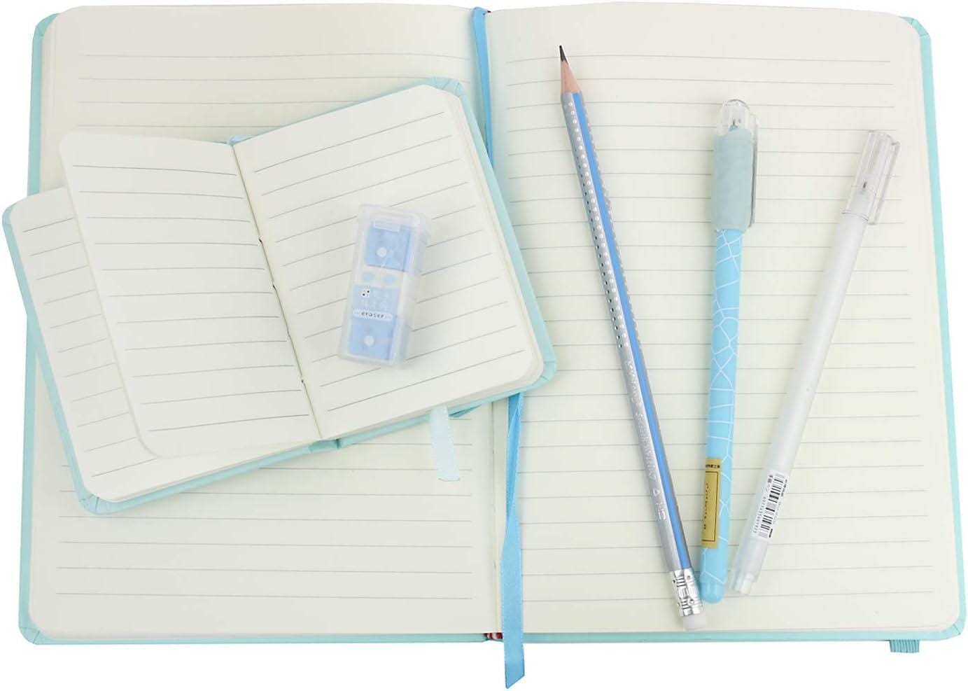 Cool Stationery Unique Gift Set With Pastel A5 and A7 Notebook Journal ...