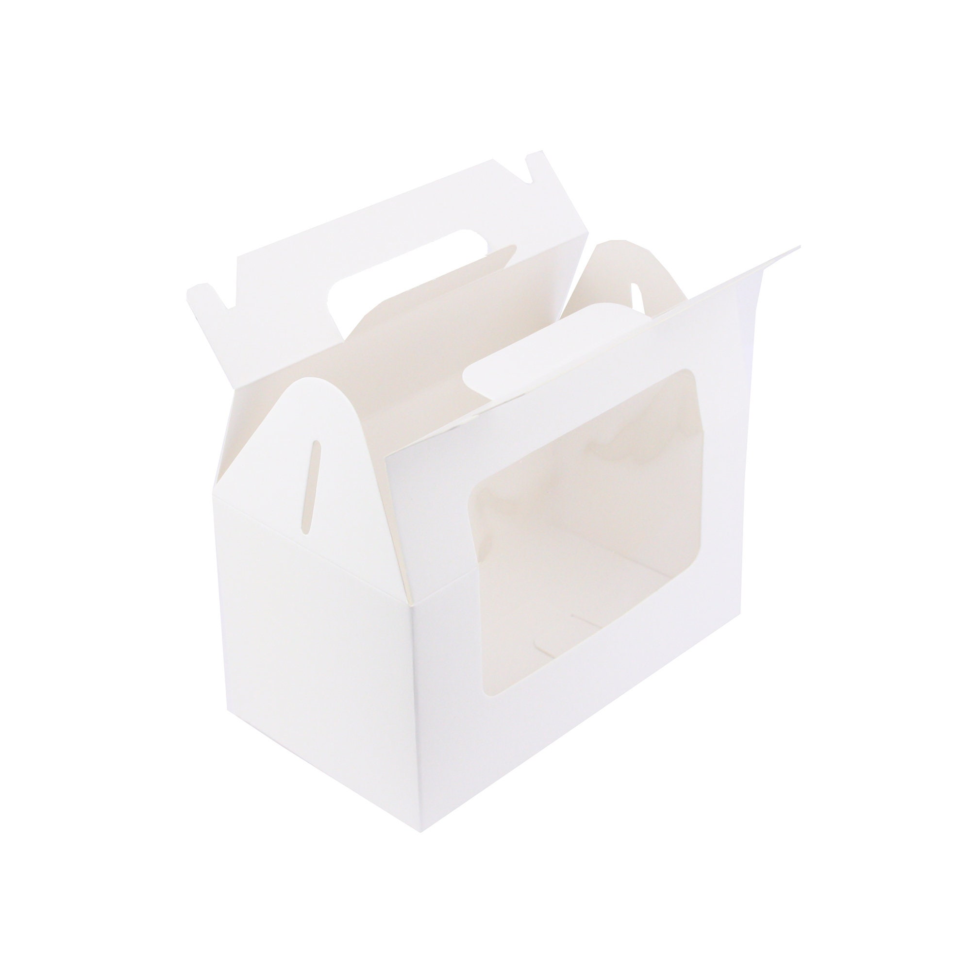 Strong Paper Stand up Square Brown White and Black Kraft - Etsy UK