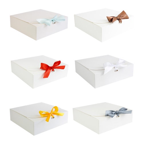 Pack of 12 Square Shaped Presentation Gift Box Easy Assembly - Etsy