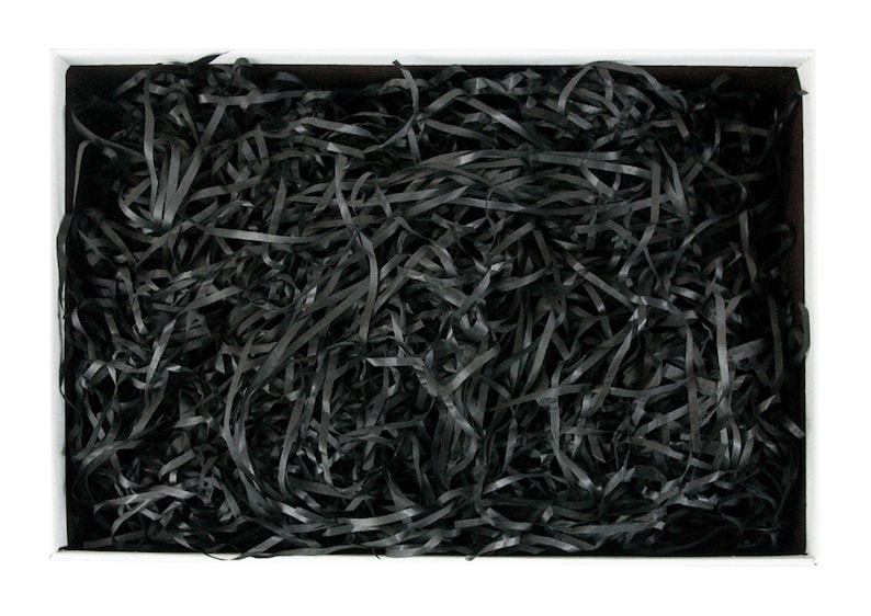 Red Box With Lid Gold Red Satin Ribbon With Shredded Paper - Etsy