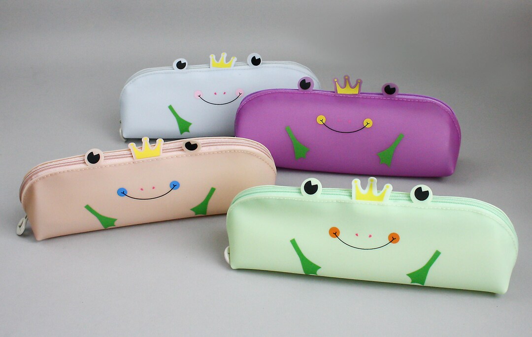 Back to School Cute Frog Shaped Stationery Pencil Case - Back to School ...