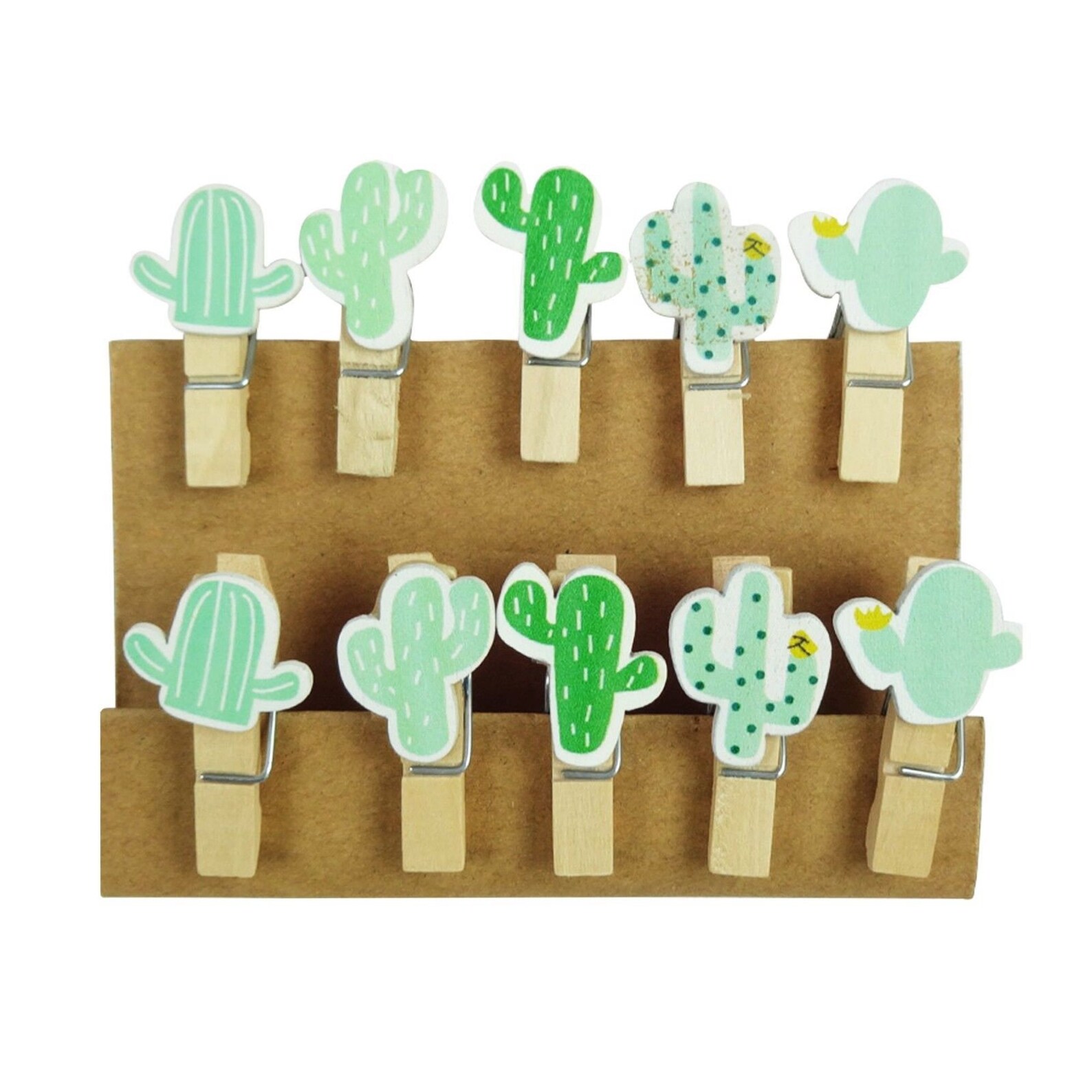 Colourful Mini Wood Clips Postcard Photo Paper Pegs Clothespin | Etsy UK