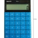 Back to School 12 Digits Dual Power White/blue Electronic Calculator ...