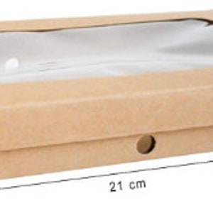 Pack of 36 Rectangle Shaped Presentation Gift Box, Black, Brown ...