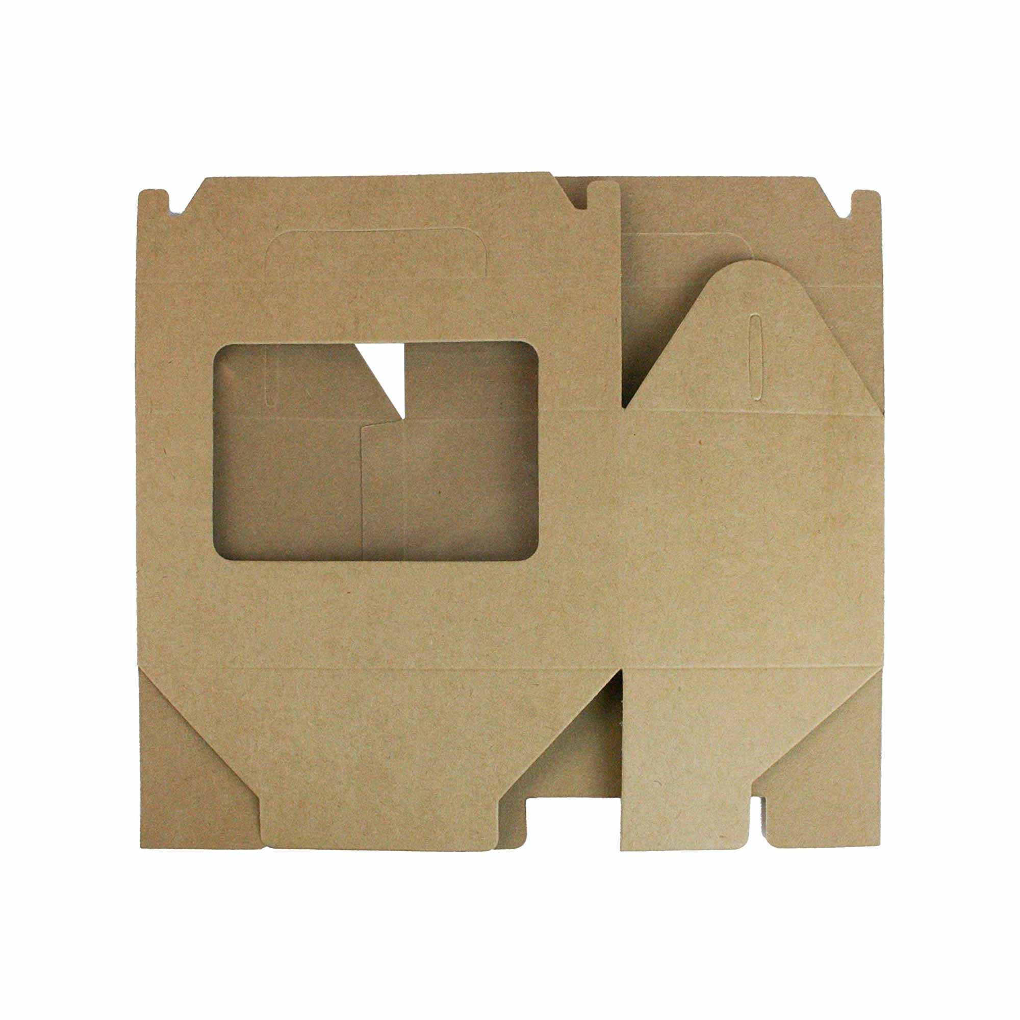 Strong Paper Stand up Square Brown White and Black Kraft - Etsy UK