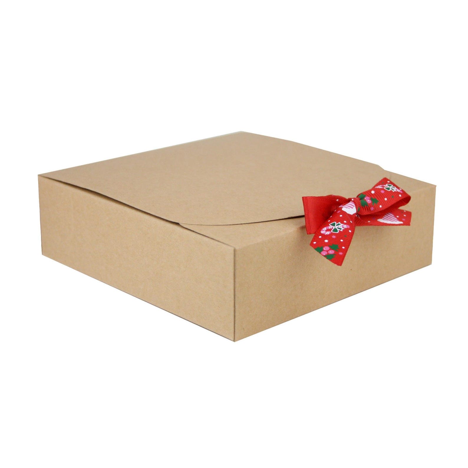 Pack of 96 Square & Rectangle Brown Top Flap Kraft With Various Colored ...