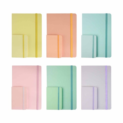 Hardbound Pastel Diary Notebook Notepad Writing Journal Ruled - Etsy