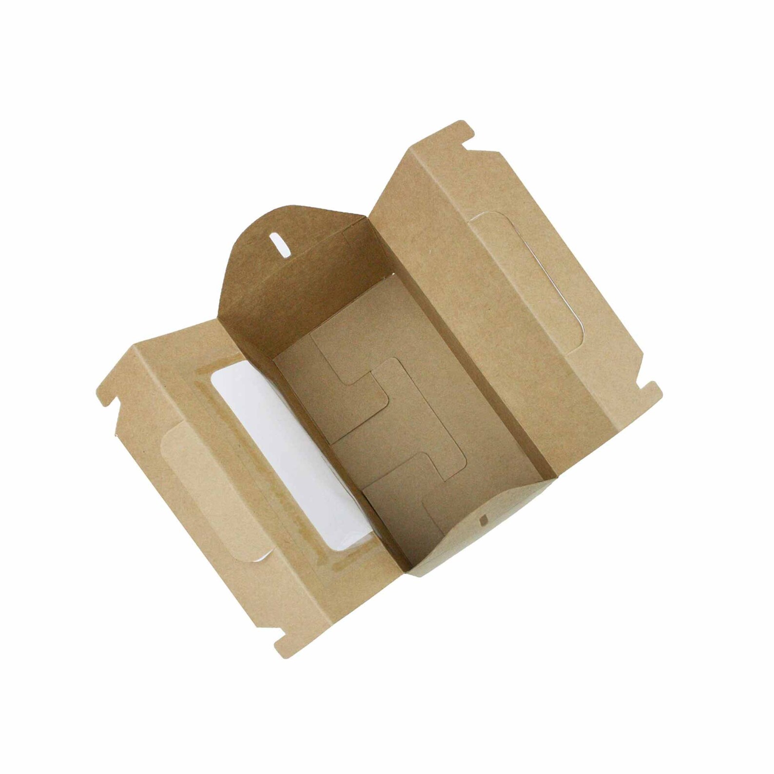 Strong Paper Stand up Square Brown White and Black Kraft - Etsy UK