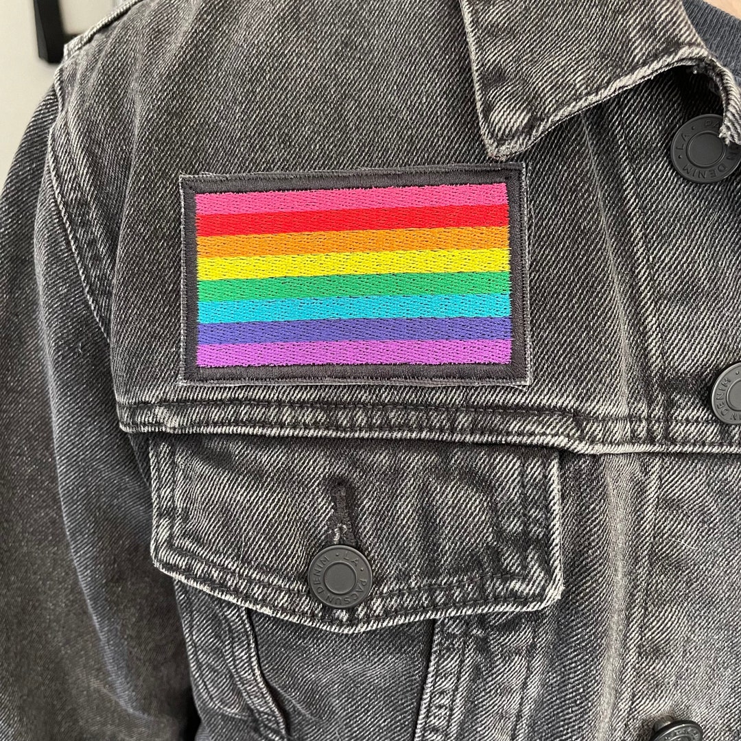 Retro 8 Pride Flag Patch - Etsy