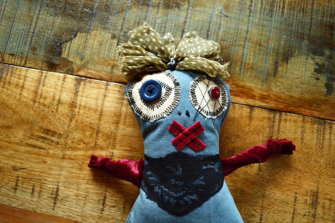 Scary Rag Doll Cute Creepy Plush Weird Stuffed Toy - Etsy