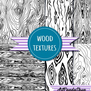 Wood Grain pattern woodland theme wood digital paper wood | Etsy