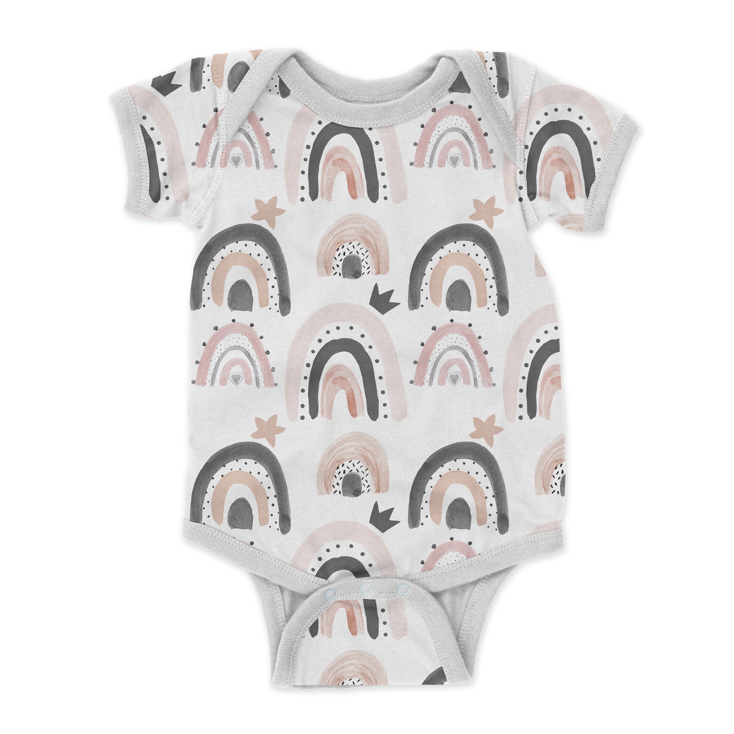 Modern Rainbow Watercolor Boho Digital Paper Set Clipart Jpg - Etsy