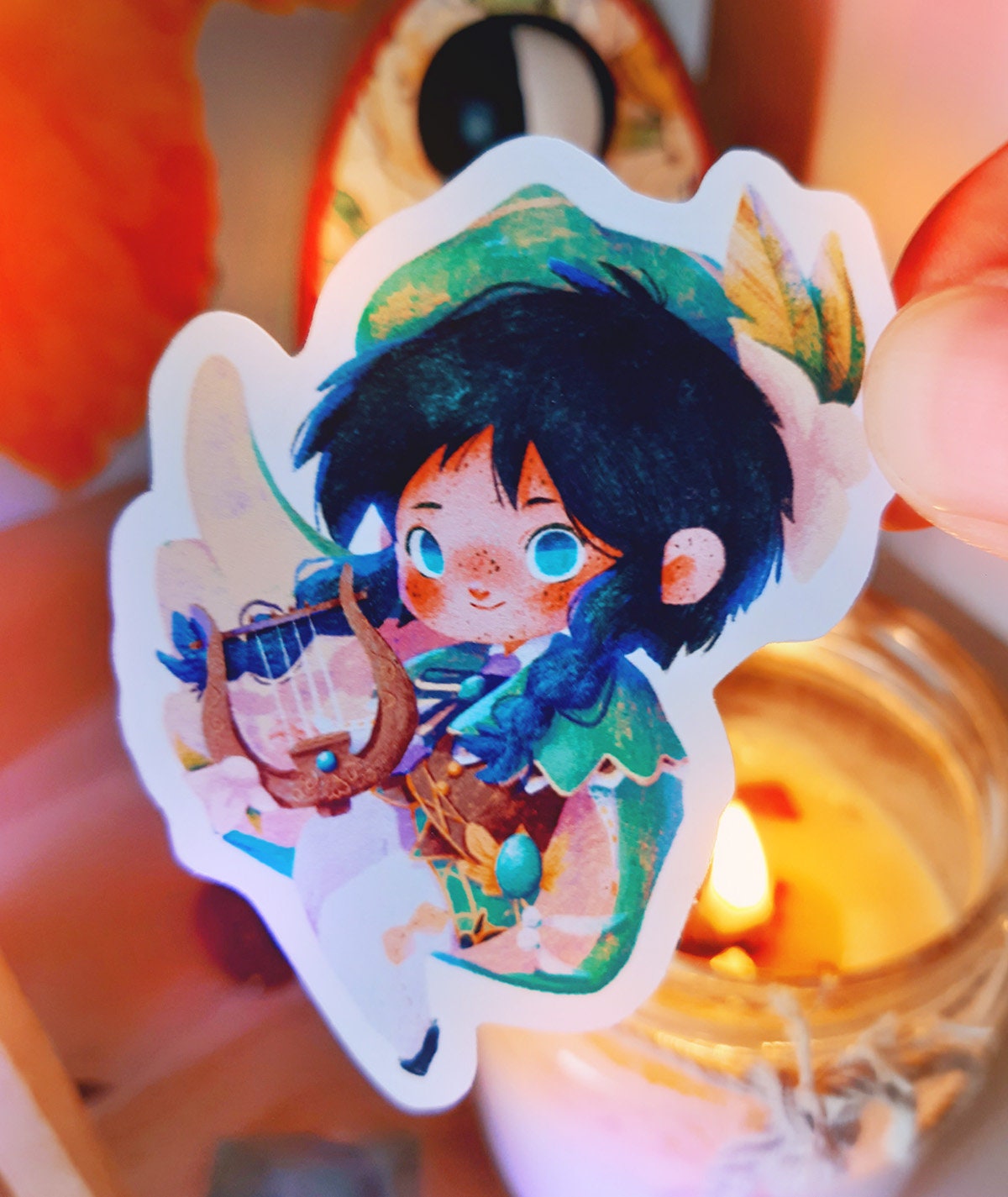 Genshin Impact Stickers Genshin Pegatinas Genshin Venti | Etsy