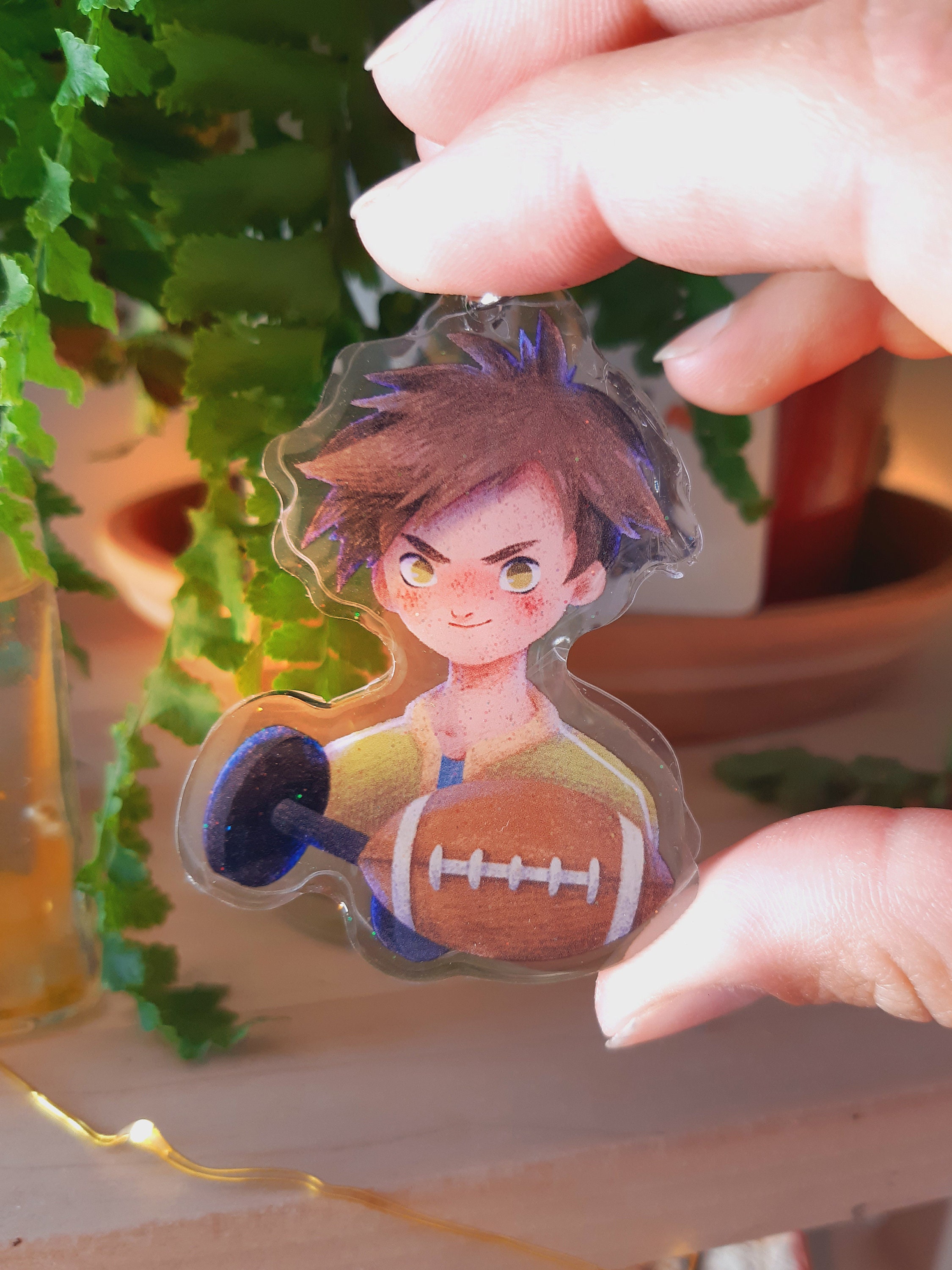 Charm Stardew Valley Keychain Alex Stardew Llavero Leah | Etsy