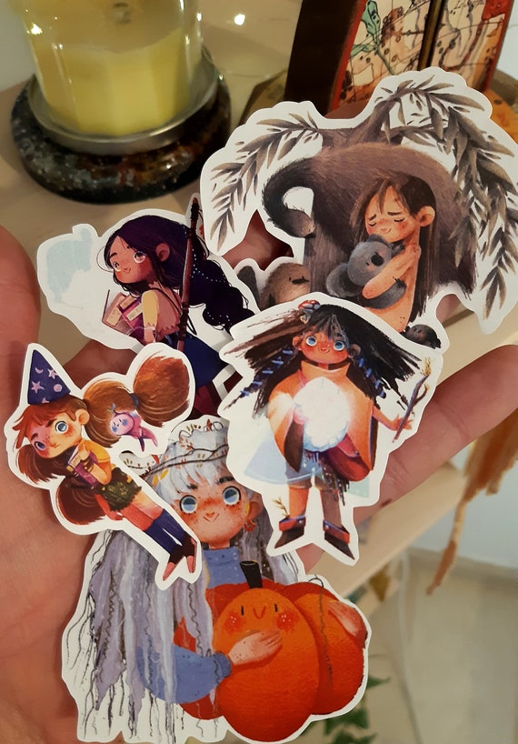 Stickers Original Character Pegatinas Personaje Original OC - Etsy