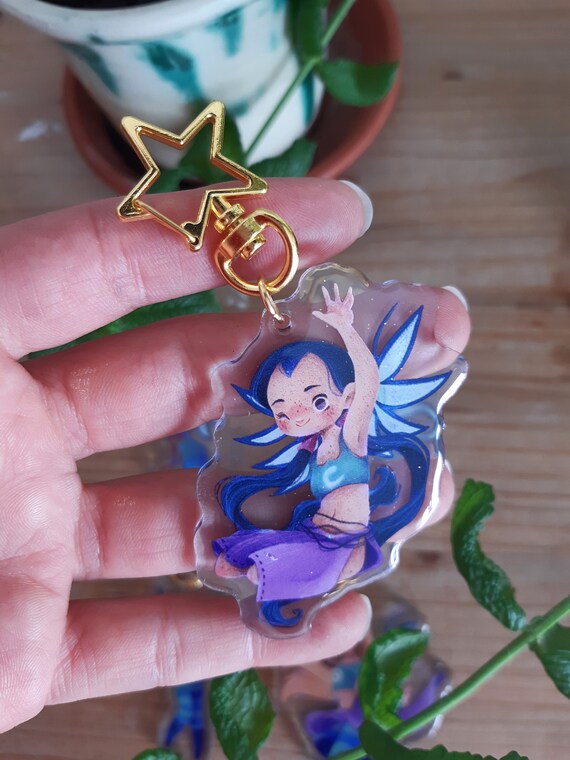 Keychain WITCH Charm Hay Lin WITCH Llavero Hay Lin Keychain | Etsy