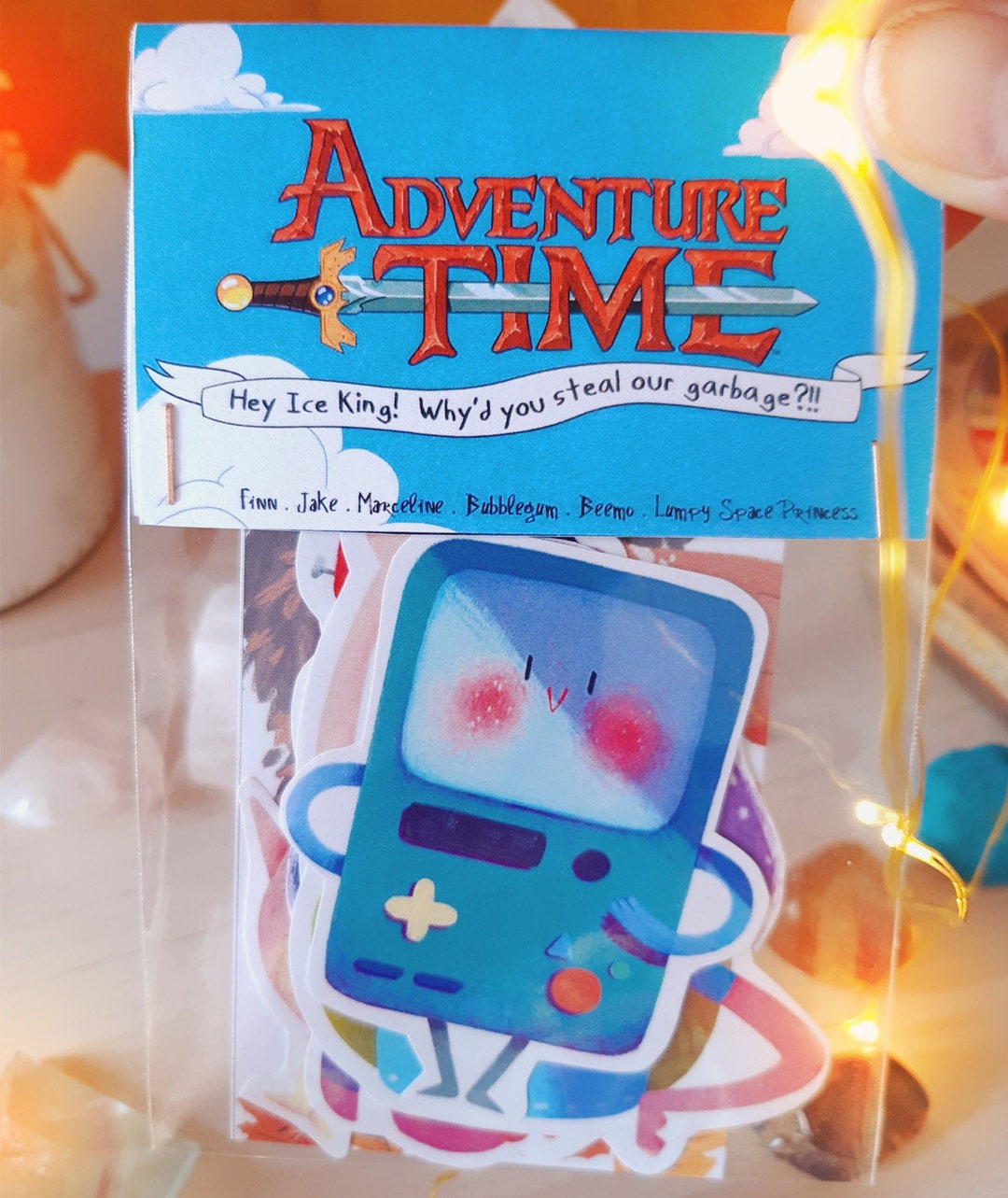Stickers Pack Adventure Time Manga Anime Marceline Bubblegum Lumpy ...