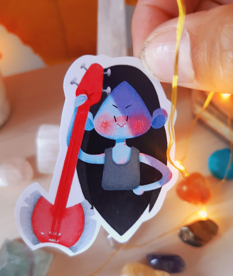 Stickers Pack Adventure Time Manga Anime Marceline Bubblegum | Etsy