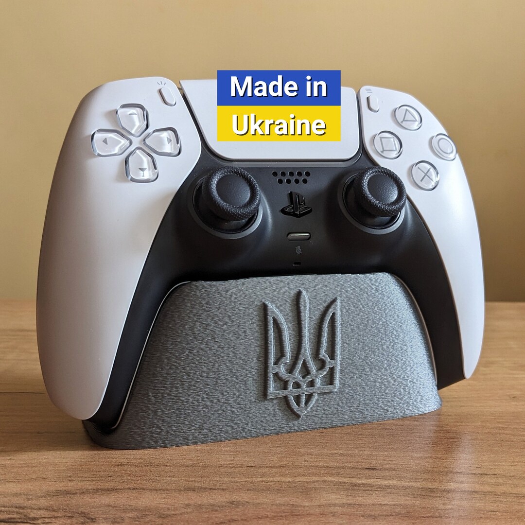 Trident Dualsence Stand Ukrainian Tryzub PS5 Controler Stand - Etsy