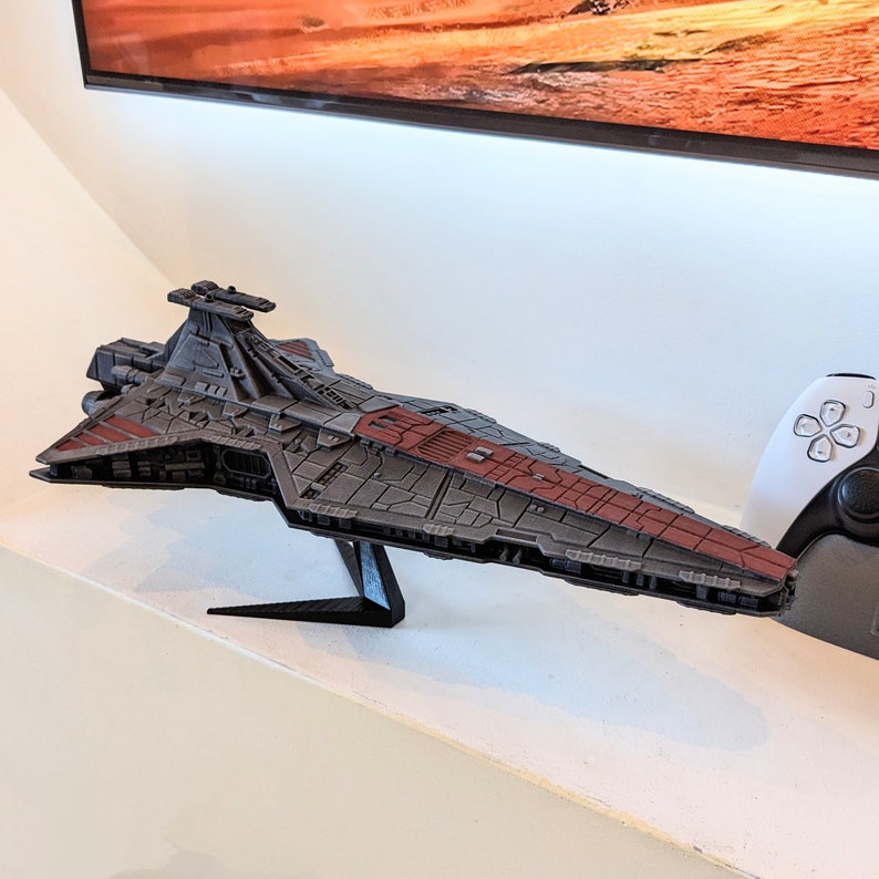 Republic Cruiser Sci-fi 14" Model | Spaceship Collectible Handpainted ...