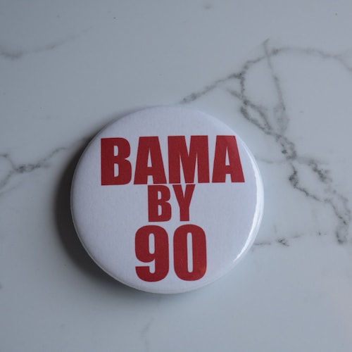 BAMA MAMA University of Alabama Parent 2.25 Button Pin | Etsy