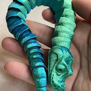 Ball Python Articulated 3D Printed Toy - Etsy