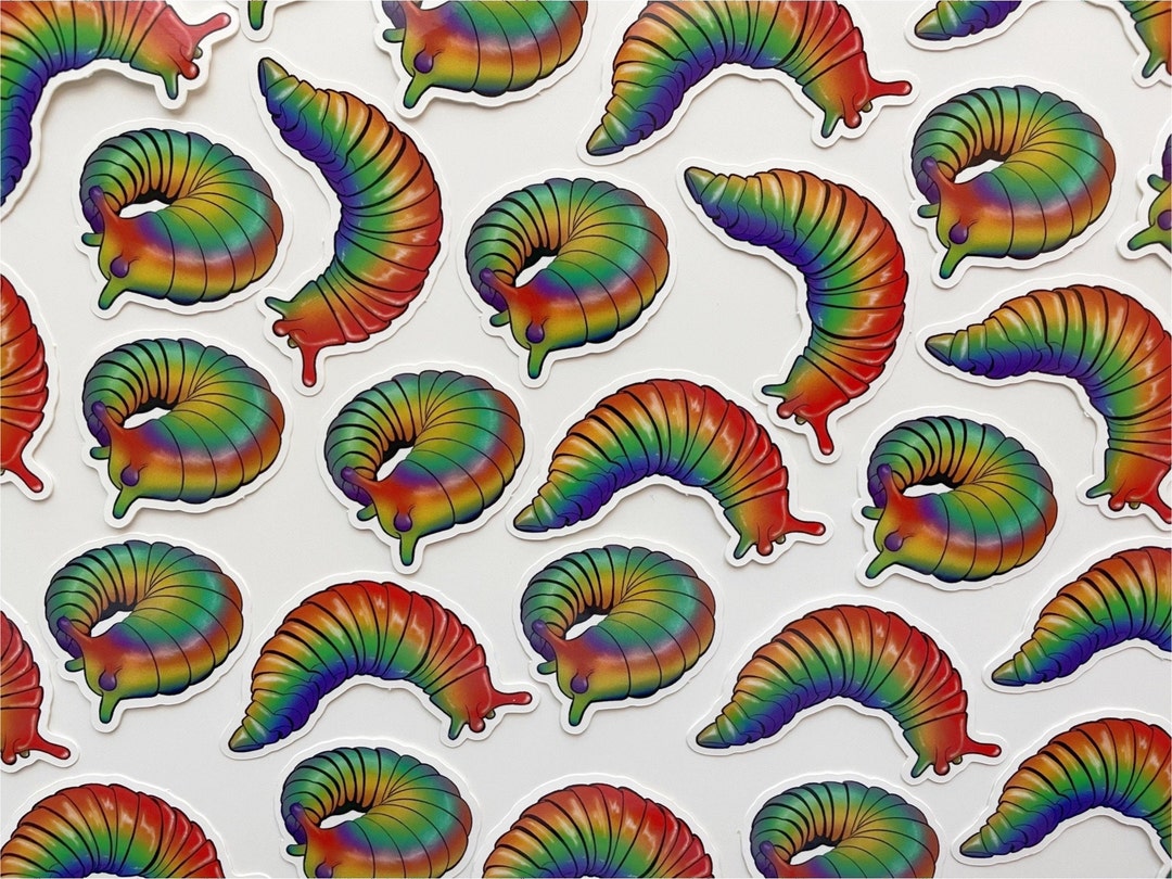 Fidget Slug Stickers or Sticker Packs - Etsy