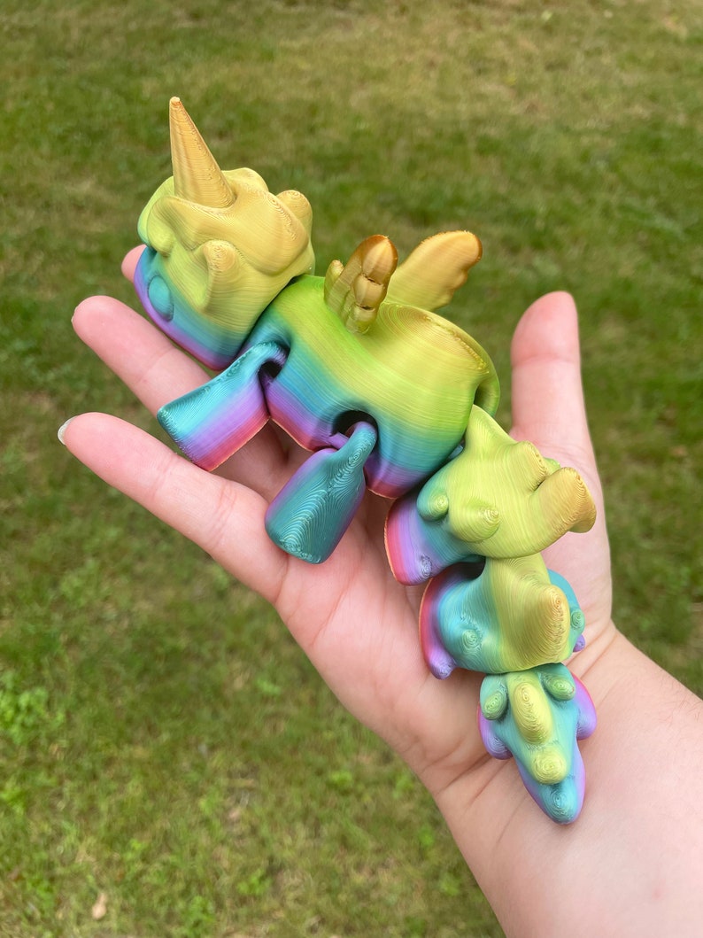 Unicorn Articulated 3D Printed Unicorn Toy Unicorn Toy - Etsy Unicorn Articulated 3D Printed Unicorn Toy Unicorn Toy - Etsy