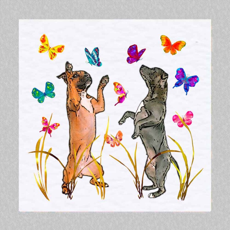Staffie Greeting Card Staffy Card Staffordshire Bull - Etsy